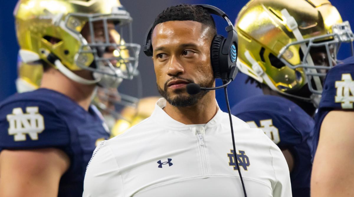 Marcus Freeman Has Fully Embraced The Notre Dame Championship Standard ...