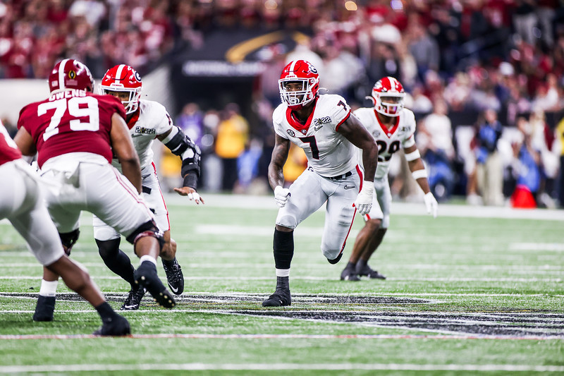 Georgia Football LB Quay Walker Hitting the NFL Draft - Sports ...