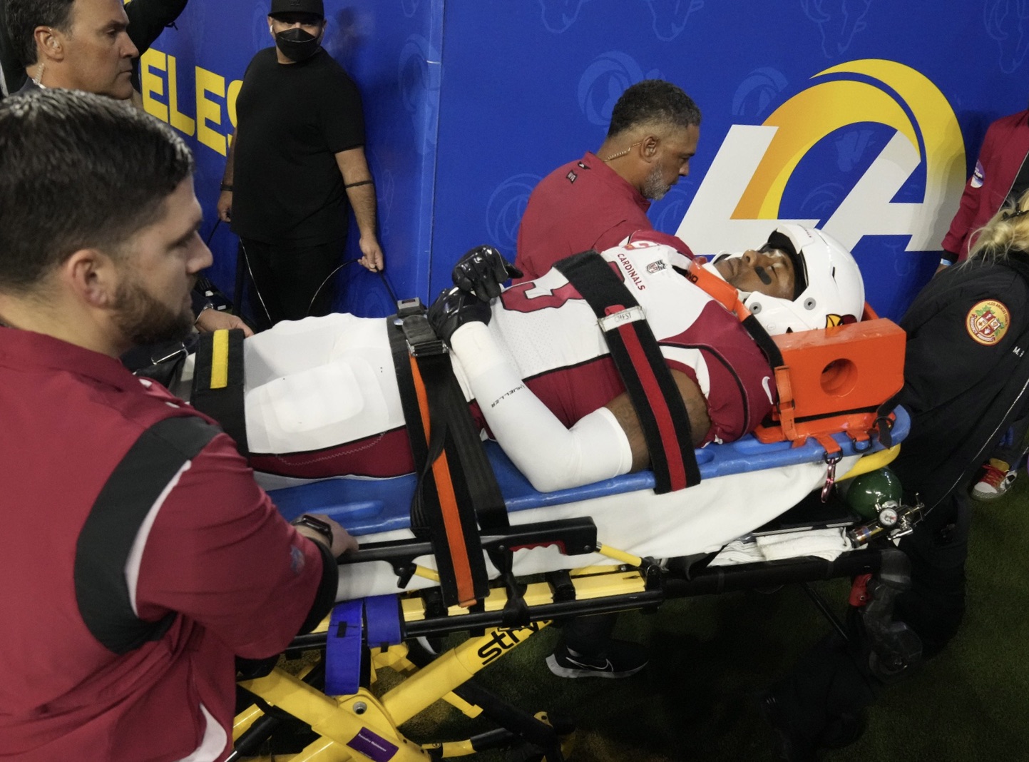 Budda Baker Taken from Playoff Game on Stretcher, But Cardinals Say He ...