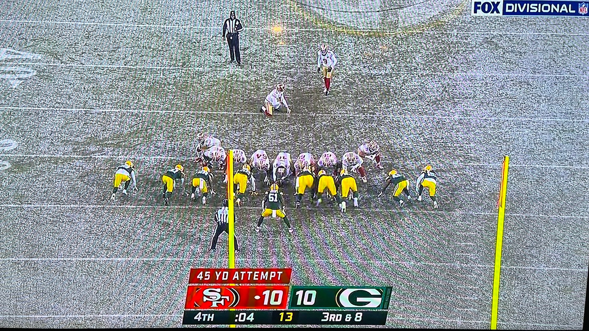 Packers only had 10 men on the field during 49ers’ game-winning field ...