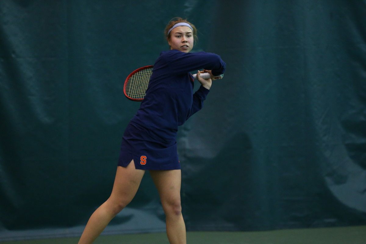 Polina Kozyreva Nabs Win in Loss to Wake Forest for Syracuse tennis ...