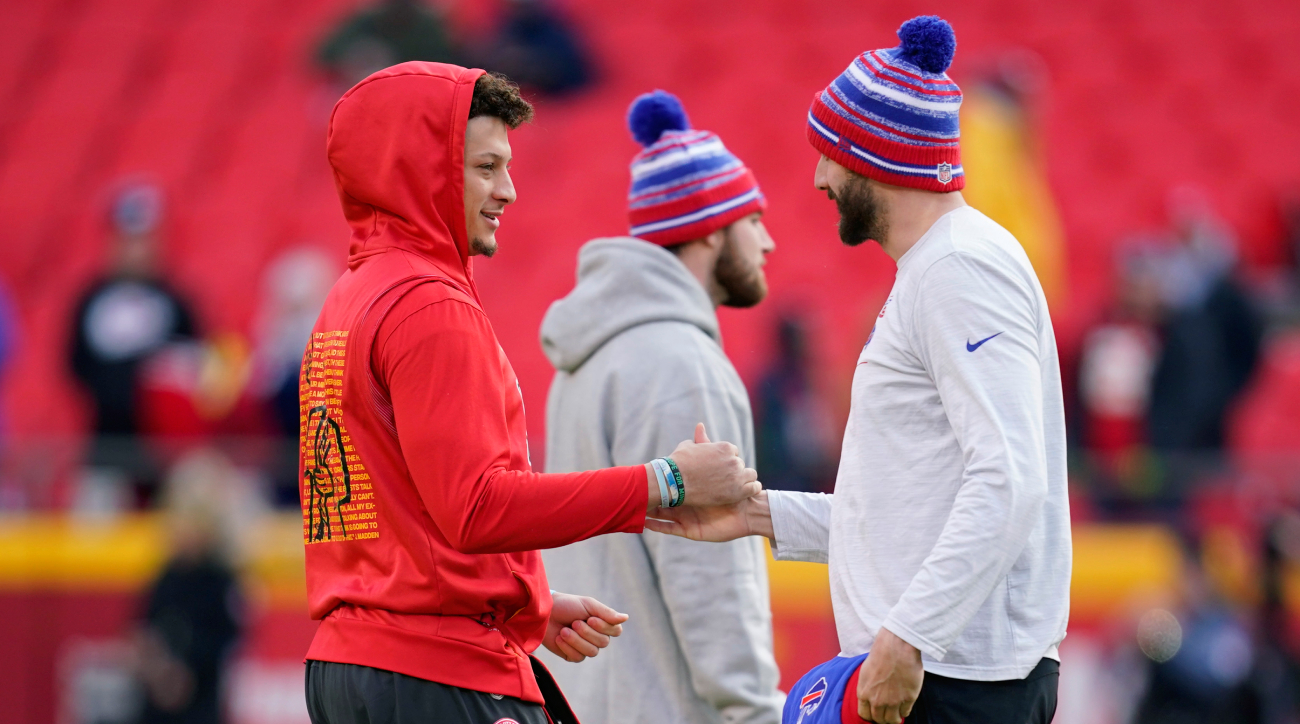 Chiefs vs. Bills: Josh Allen notes Patrick Mahomes‘s classy gesture ...