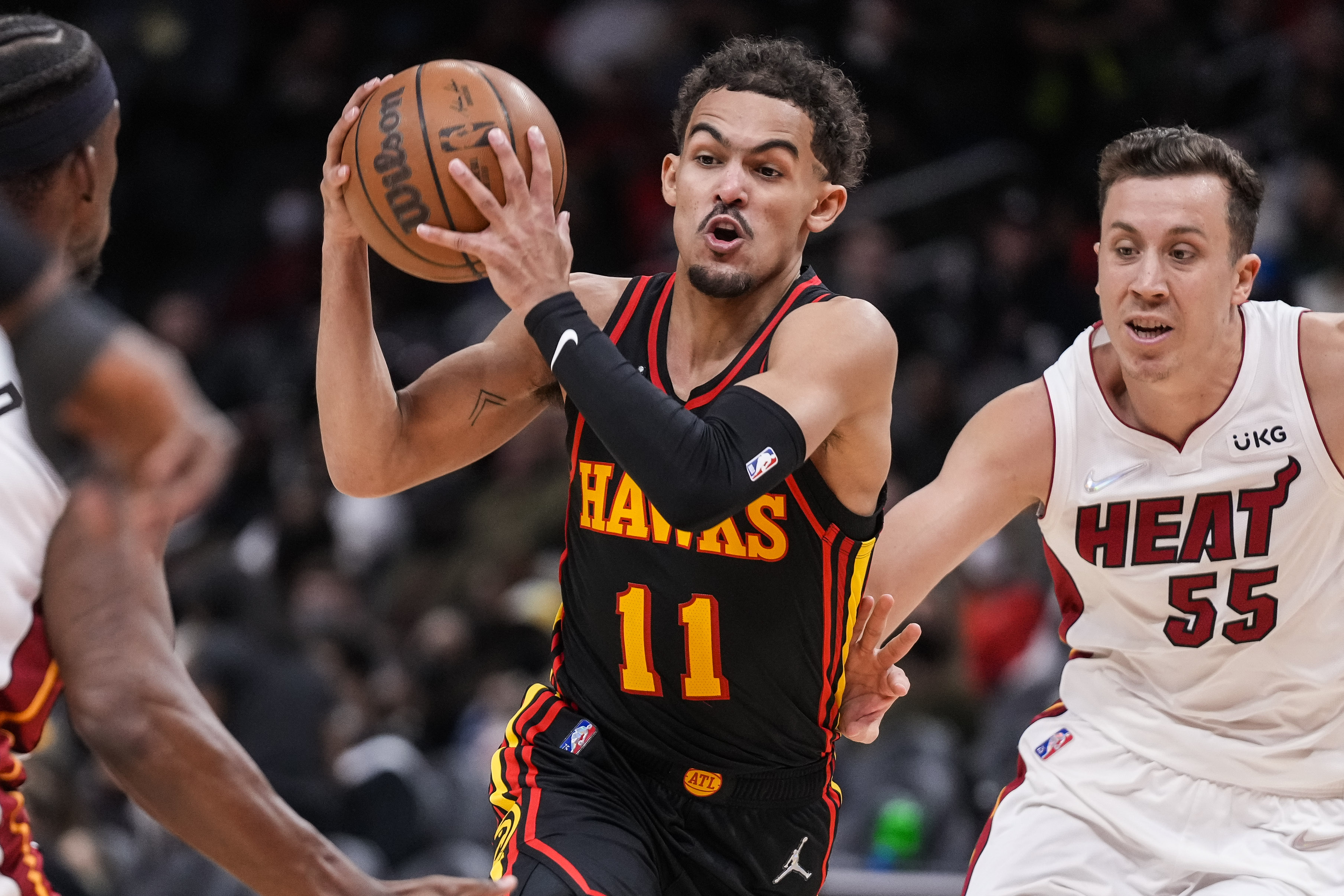Former Oklahoma Star Trae Young Named Eastern Conference Player of the ...