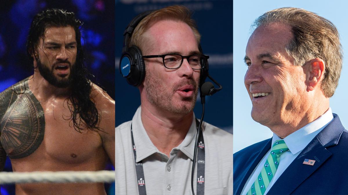 Roman Reigns, Joe Buck and Jim Nantz join the SI Media Podcast - Sports ...