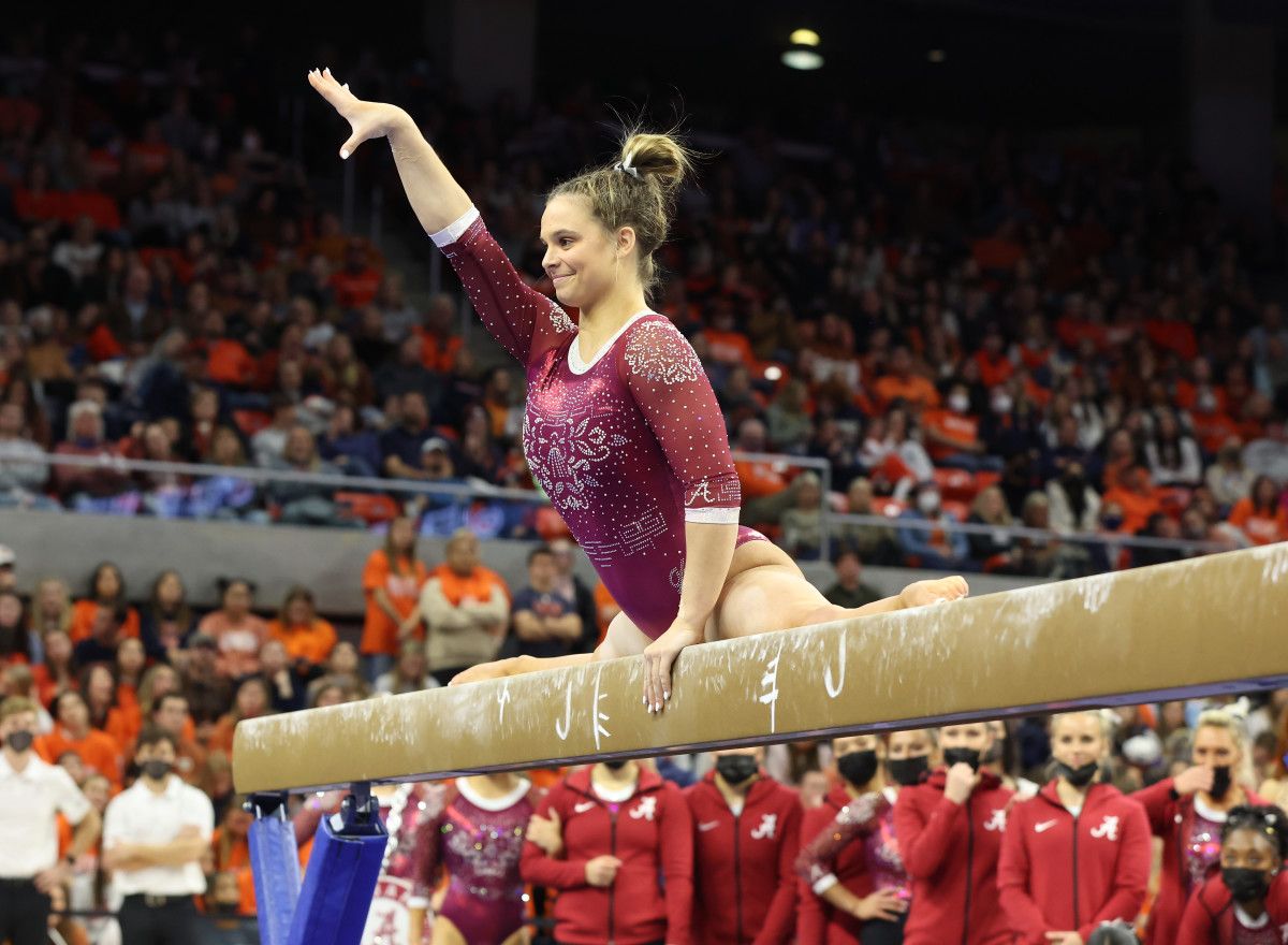 Beam Queens: Alabama Gymnastics Rising Toward Top of Beam Rankings ...