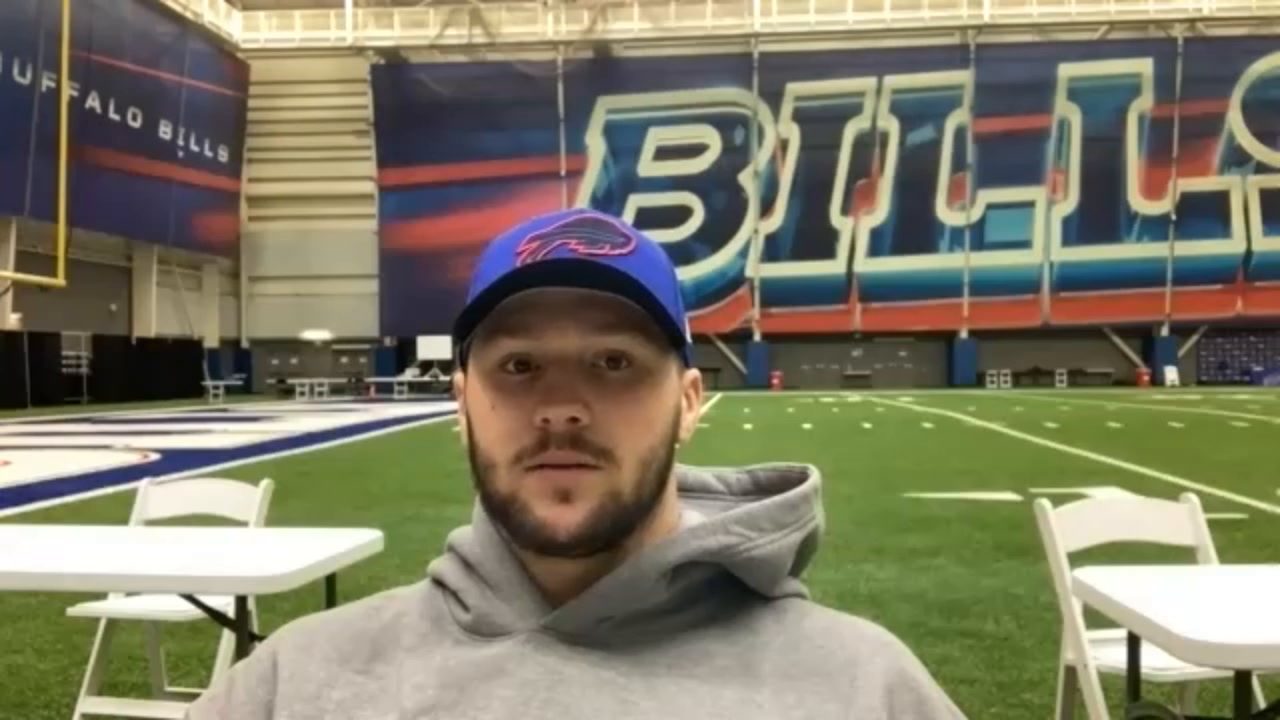 Josh Allen excited, relieved for Bills' continuity - Sports Illustrated ...