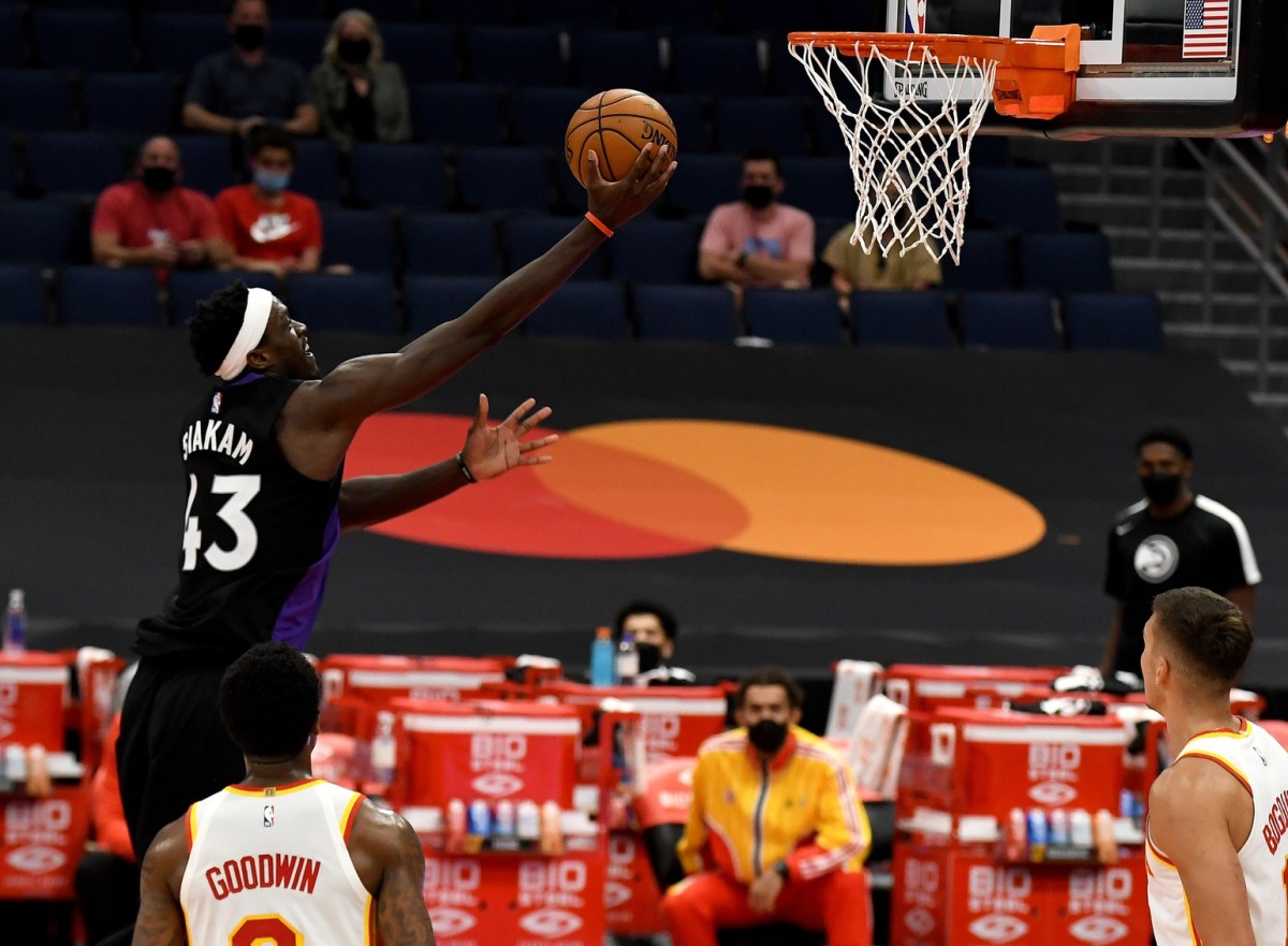 Raptors Finish Road Trip Against Hawks - Sports Illustrated Toronto ...