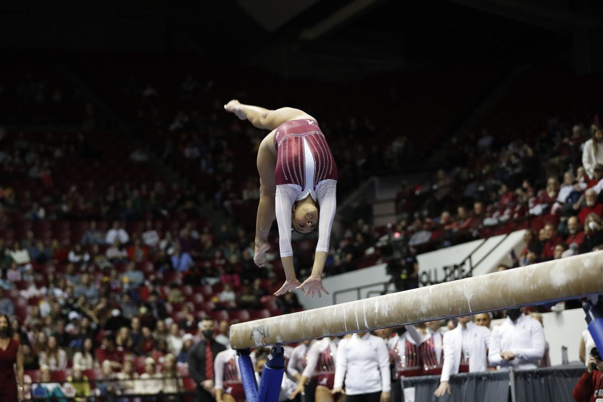 Beam Queens: Alabama Gymnastics Rising Toward Top of Beam Rankings ...