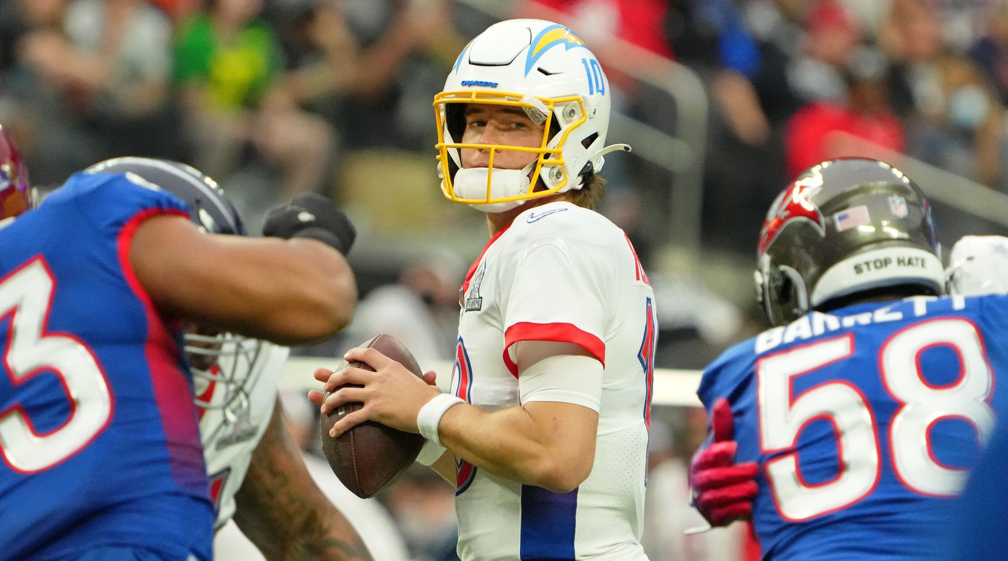 Pro Bowl: Herbert, Crosby named MVPs in AFC’s fifth straight victory ...