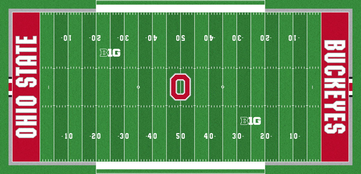 Ohio State Reveals New Turf Design For Ohio Stadium - Sports ...