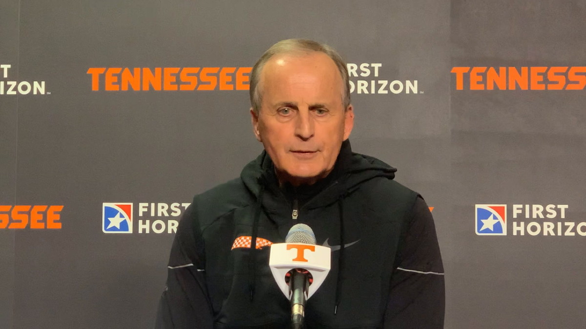 Watch: Tennessee Vols Head Coach Rick Barnes Gives Thoughts on Olivier ...