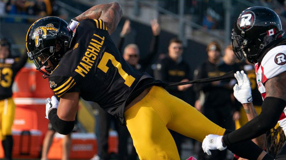 CFL's Edmonton Elks Sign Former Ohio State WR Jalin Marshall - Sports ...