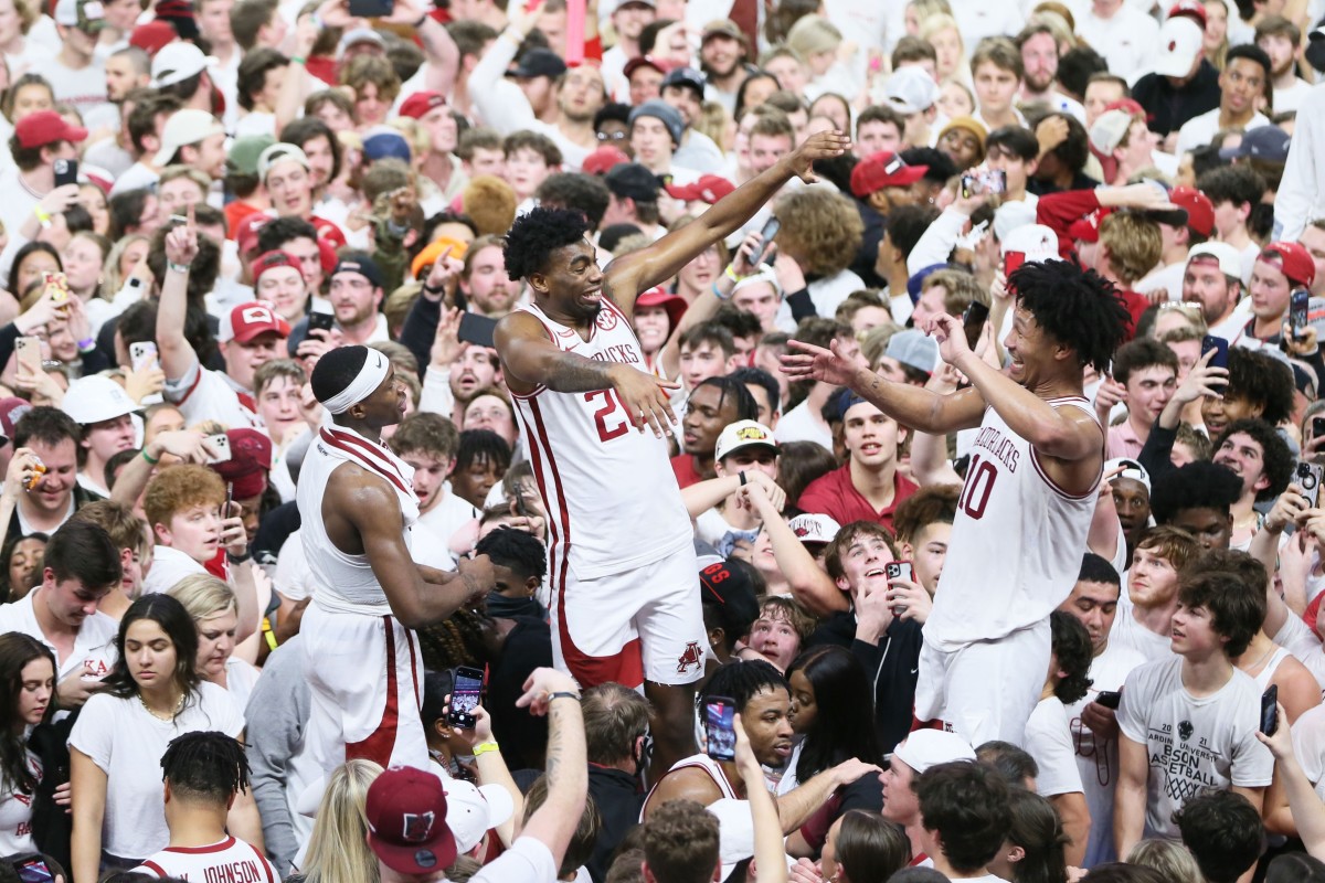 A look back at the Arkansas Razorbacks win over the No. 1 Auburn Tigers ...