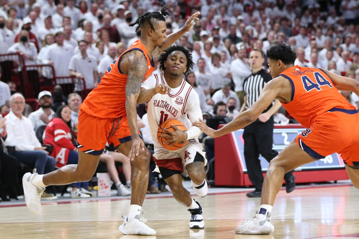 A look back at the Arkansas Razorbacks win over the No. 1 Auburn Tigers ...