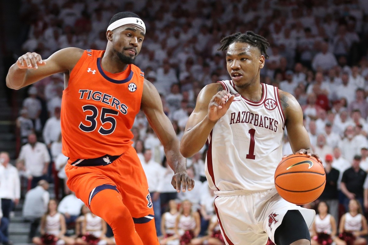 A look back at the Arkansas Razorbacks win over the No. 1 Auburn Tigers ...