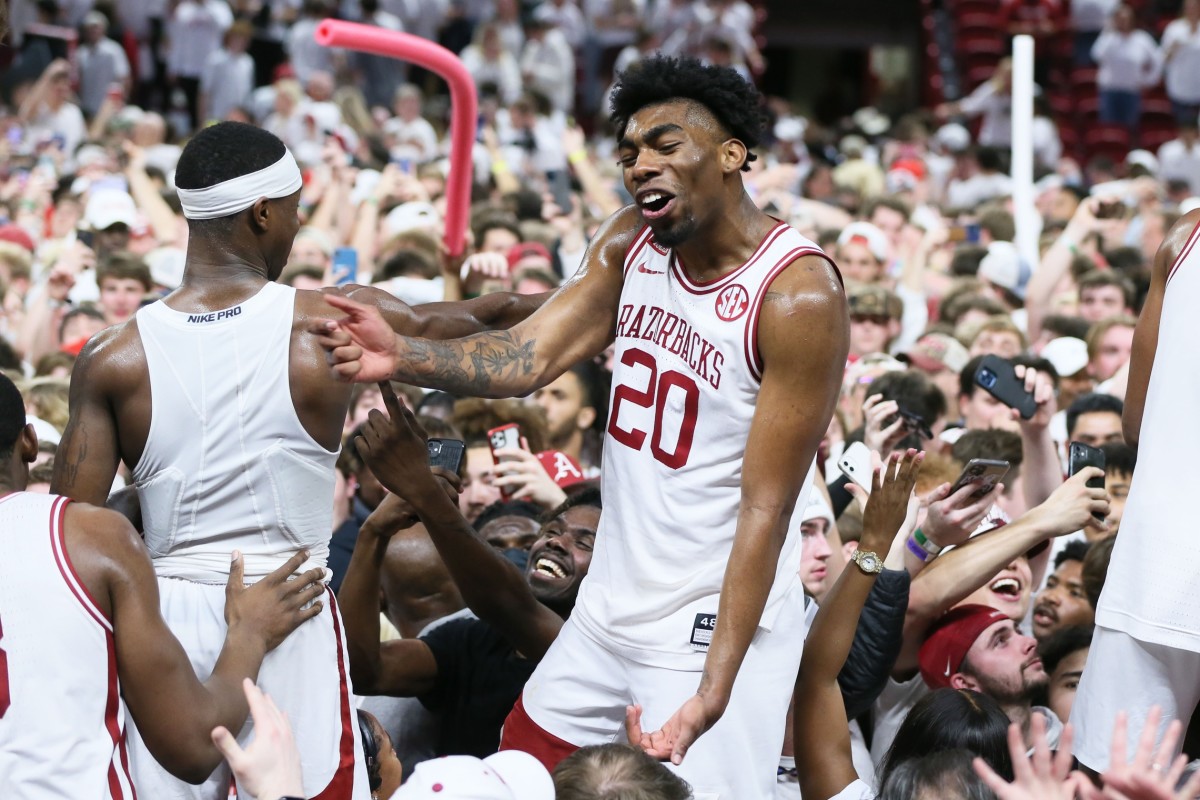 A look back at the Arkansas Razorbacks win over the No. 1 Auburn Tigers ...