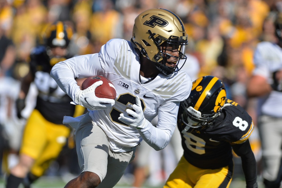 Purdue's George Karlaftis, David Bell Invited to 2022 NFL Scouting ...