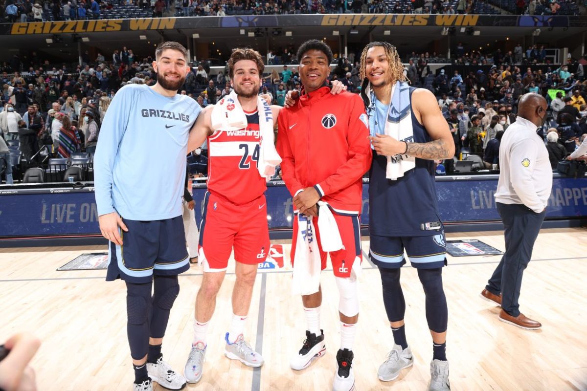 Corey Kispert makes third start in a row for Wizards Monday - Gonzaga ...