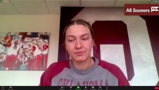 WATCH: Oklahoma C Kinzie Hansen Press Conference - Sports Illustrated ...
