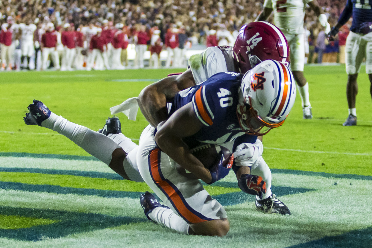 Top ten Auburn Football returning offensive players PFF grades from ...