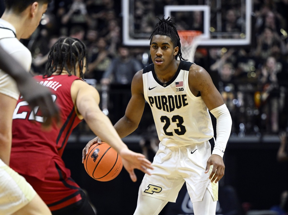 Jaden Ivey Showcases Aggressiveness for No. 5 Purdue Basketball in Win ...