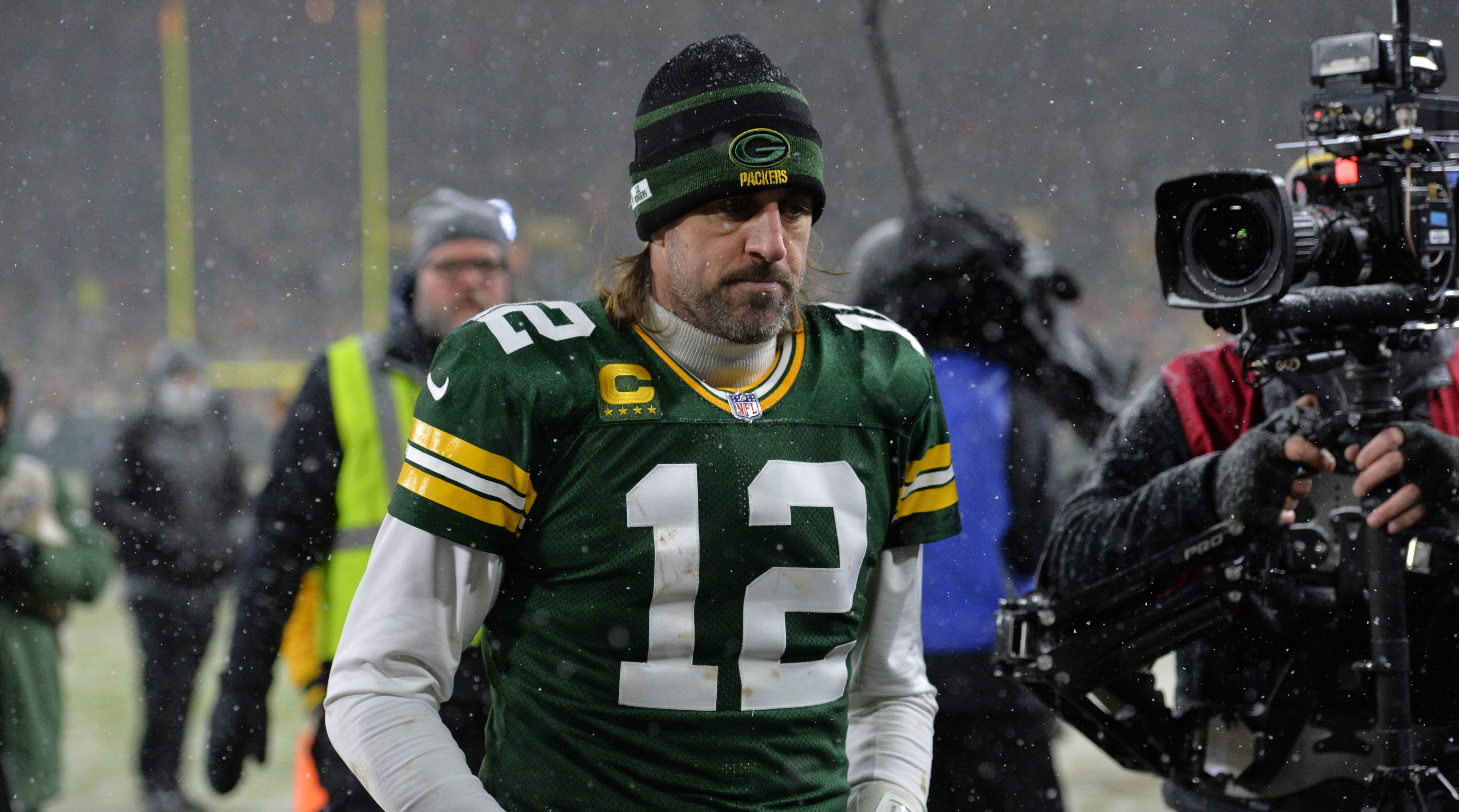 Aaron Rodgers: TV anchor points out key piece of QB’s latest IG post ...