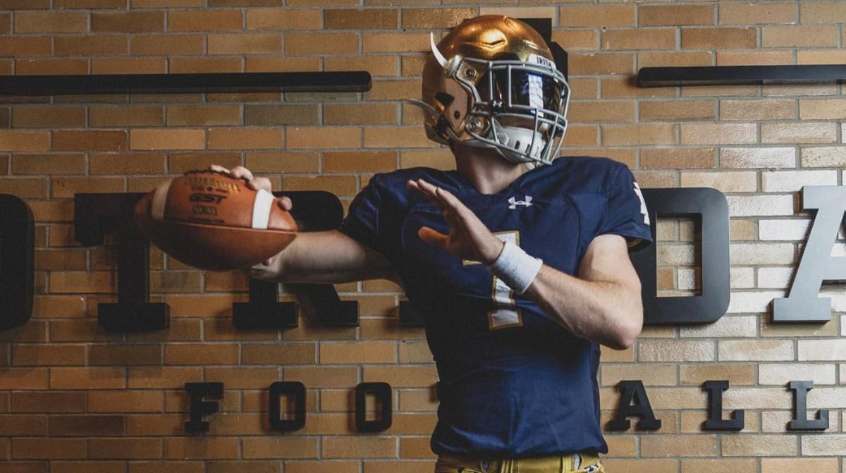 Notre Dame Prospect Profile: QB Christopher Vizzina - Sports ...