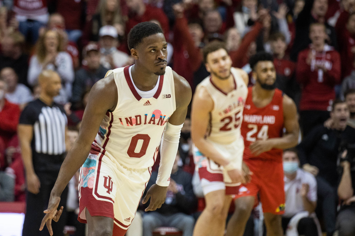 Indiana's Leading Scorers Xavier Johnson and Race Thompson Talk About ...