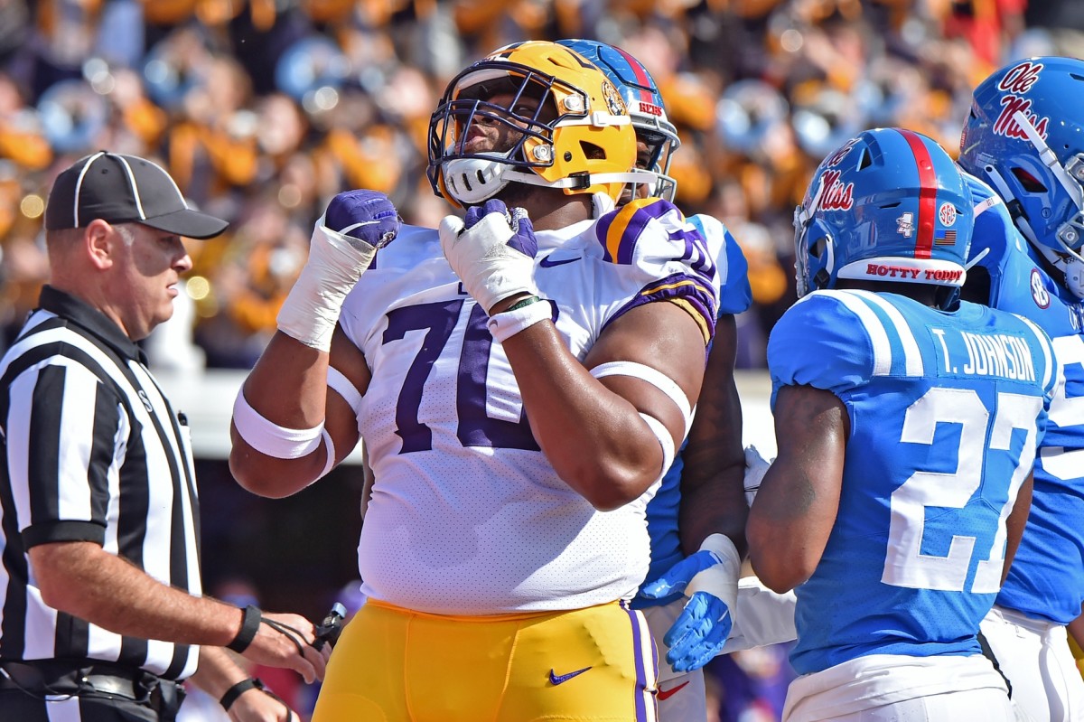 90 Prospects in 90 Days: LSU OL Ed Ingram - Sports Illustrated Carolina ...