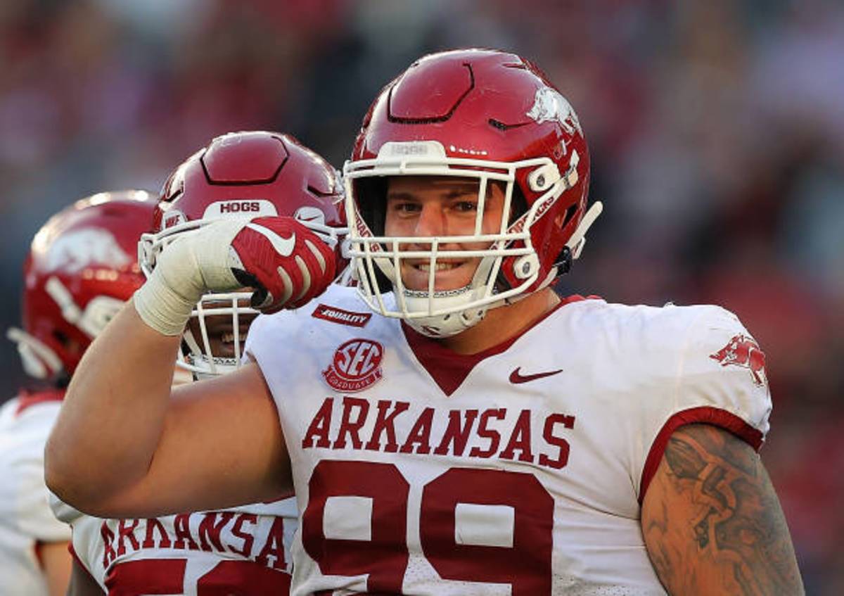 Las Vegas Raiders NFL Draft Prospect: John Ridgeway III, Arkansas ...