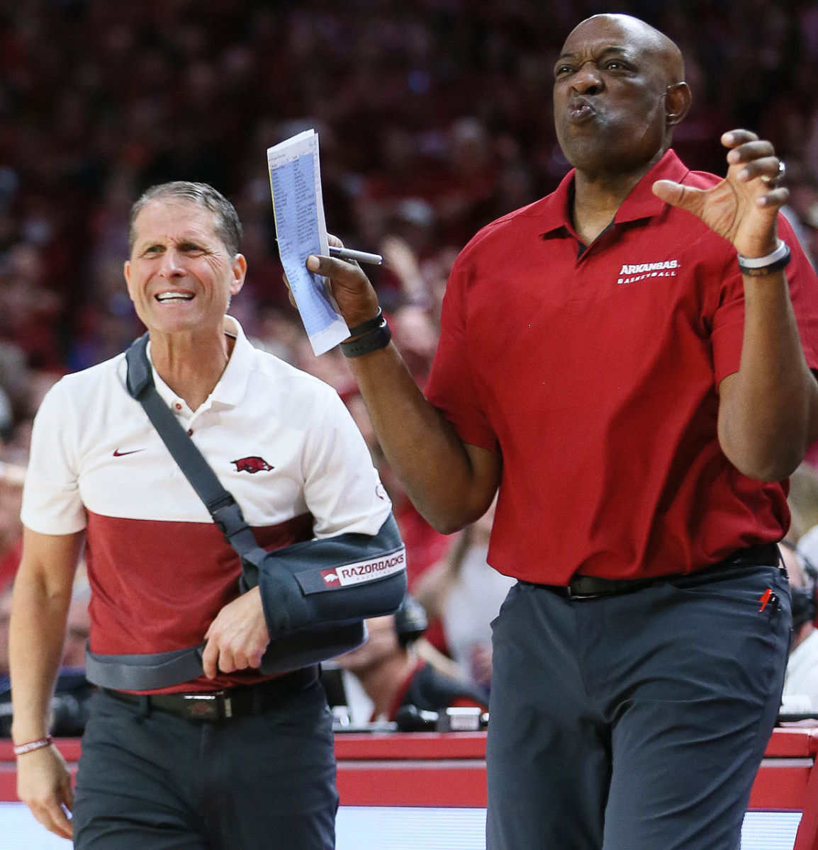 IN PHOTOS: Eric Musselman in Razorbacks' Win Over Kentucky - Sports ...