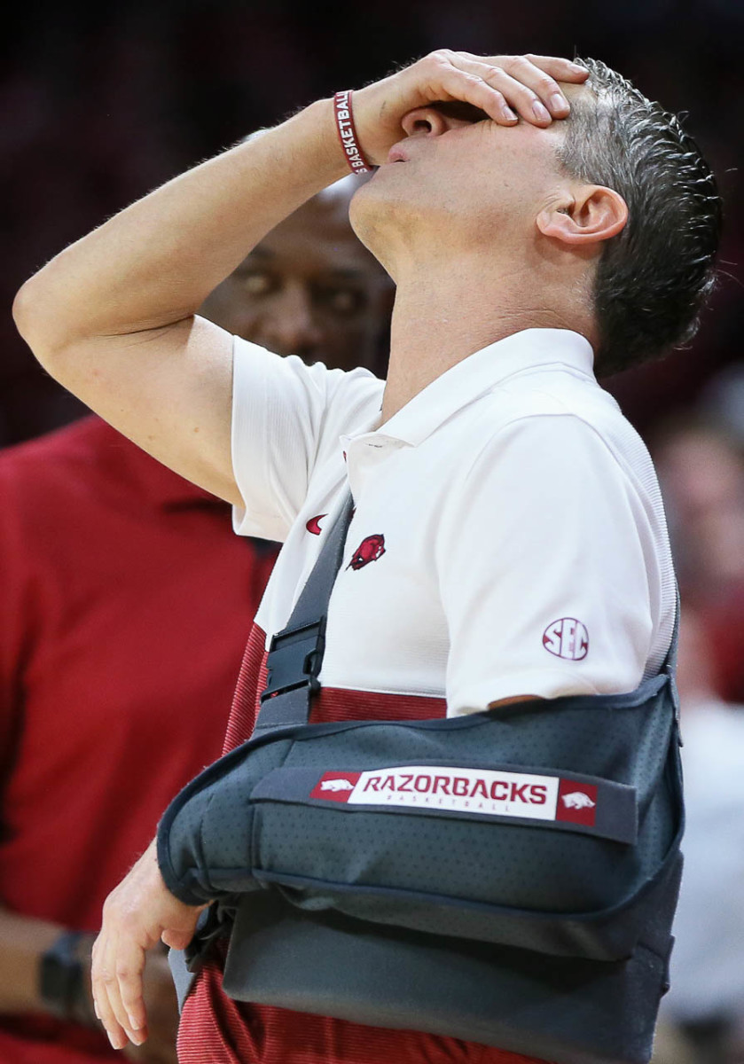 IN PHOTOS: Eric Musselman in Razorbacks' Win Over Kentucky - Sports ...