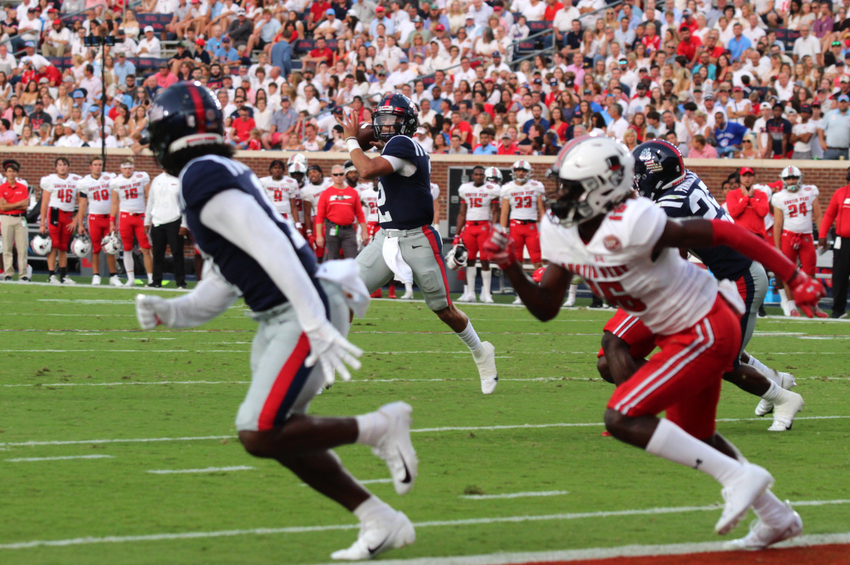 Matt Corral Falls Out of First Round in Latest Pro Football Focus Mock ...