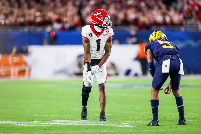 George Pickens 40 Time Backs Up Talk after Leaving Georgia Football ...