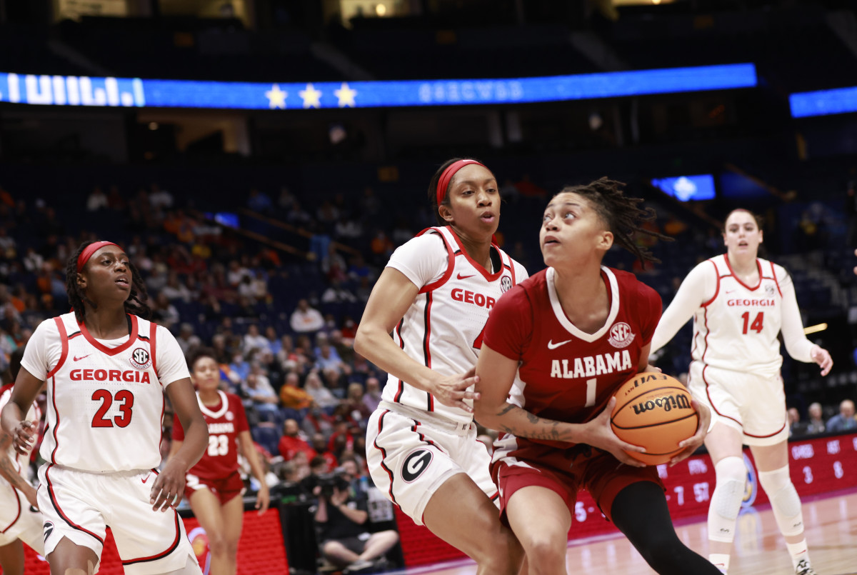 Alabama Women's Basketball Seniors Megan Abrams and Hannah Barber ...