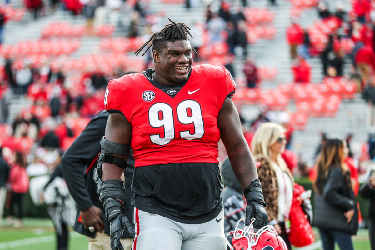 Georgia Football DT Jordan Davis Reveals Playing Weight, Trimmed Down ...
