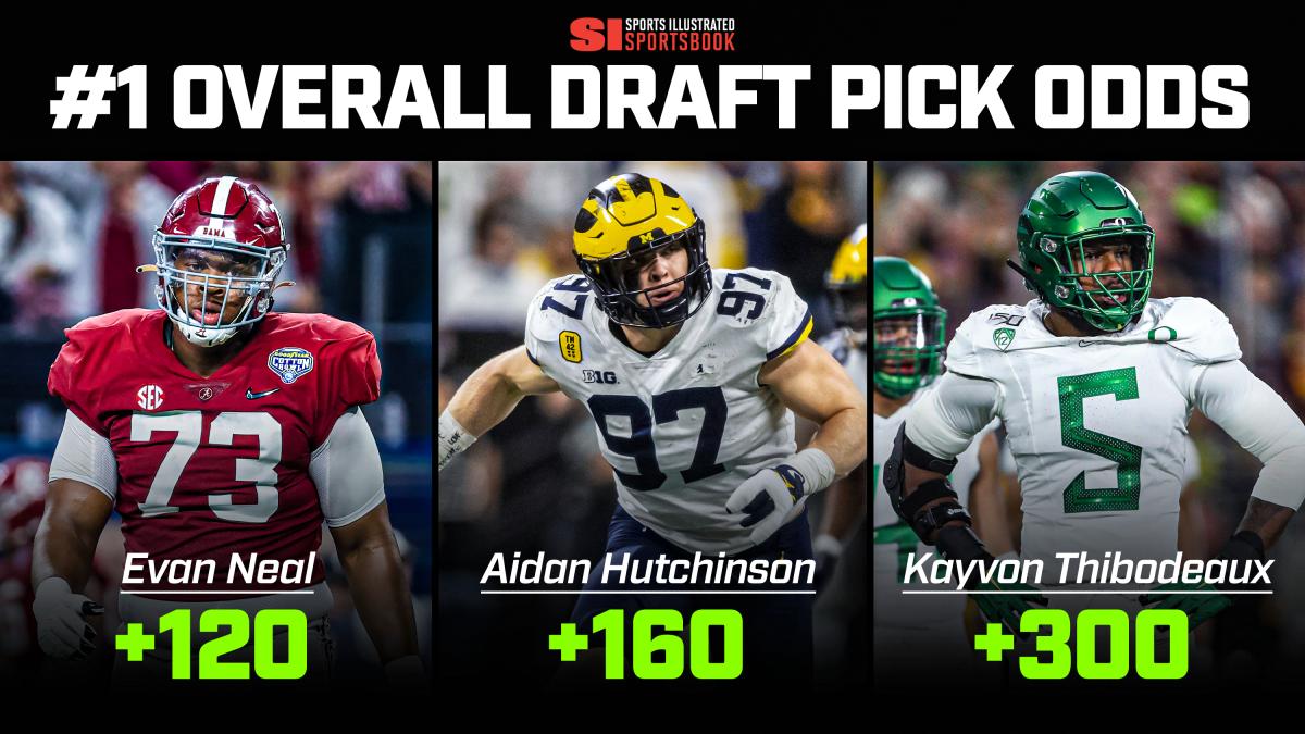 2022 NFL Draft Number One Overall Pick Odds - Sports Illustrated