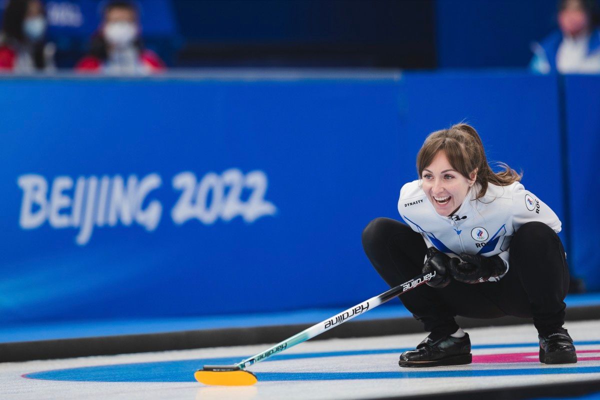 Russian Womens Curling Team 2022