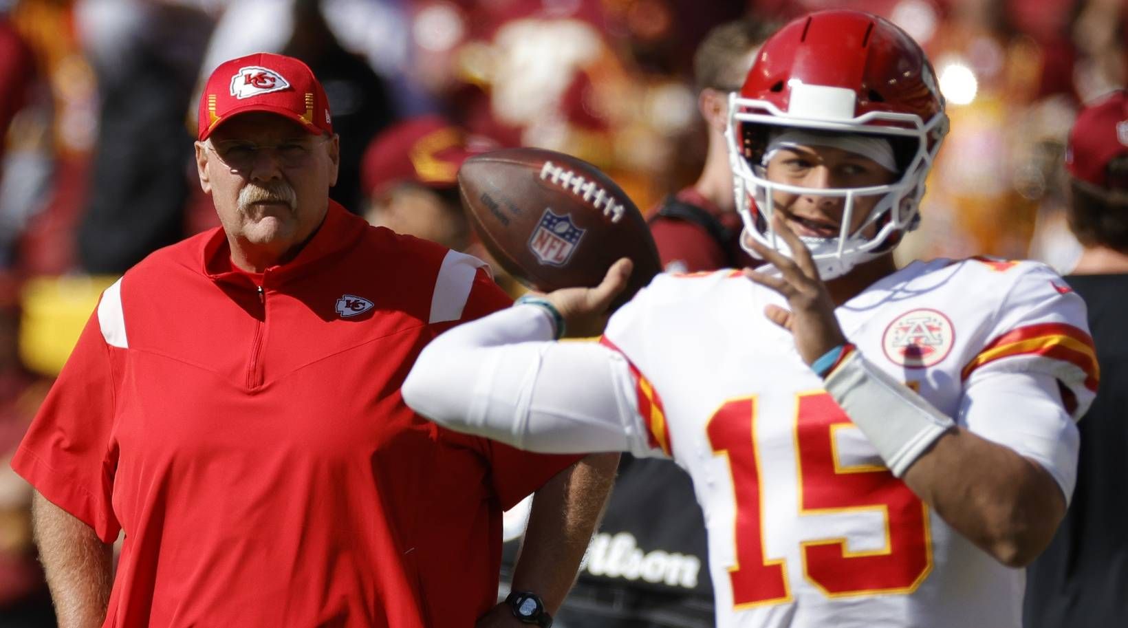 Andy Reid recalls how Chiefs became sold on Patrick Mahomes - Sports ...