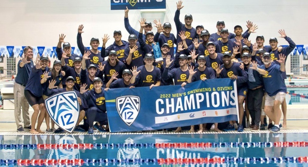 Cal Swimming: Bears Roar From Behind to Capture Fifth Straight Pac-12 ...