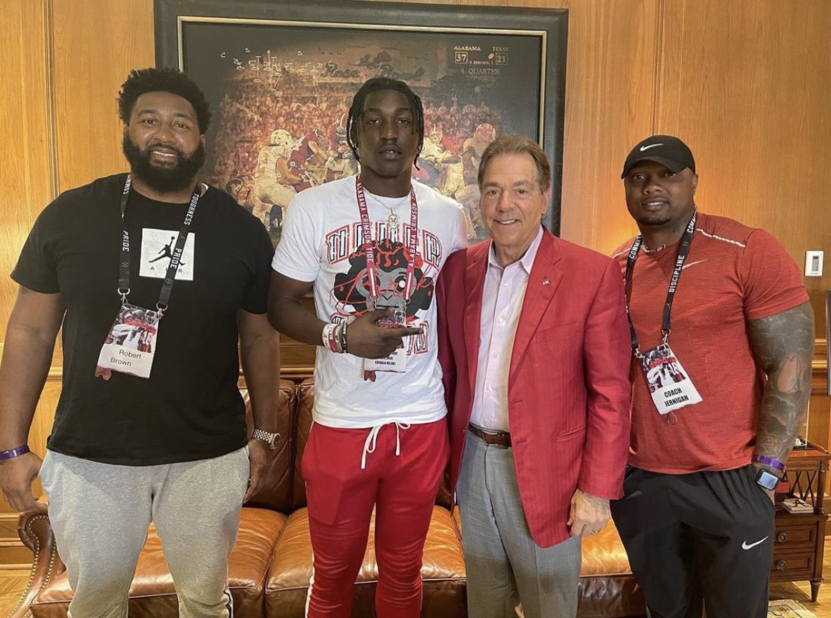 Four-Star Edge Rusher Yhonzae Pierre Commits to Alabama - Sports ...