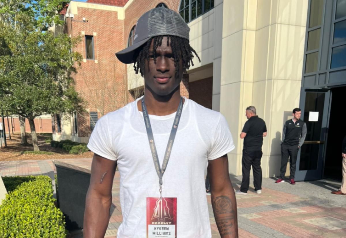 Florida State is "one of the top schools" for 2023 WR Hykeem Williams ...