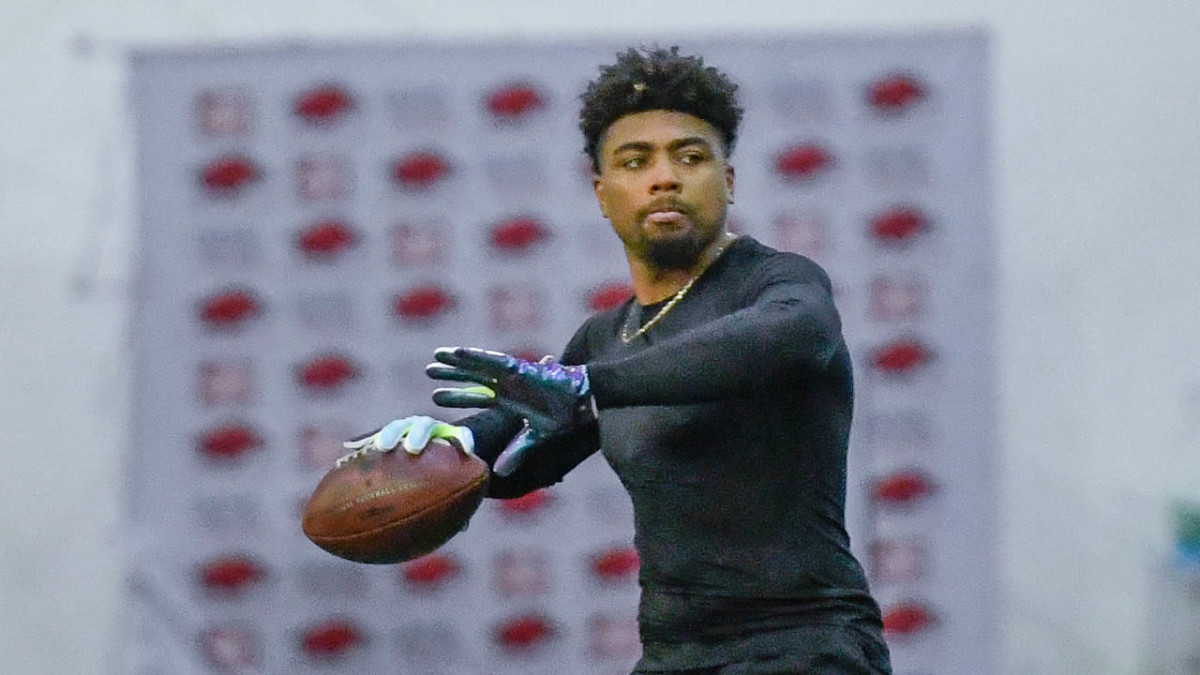 Treylon Burks Tells NFL Teams: 'See if I've Been Caught' - Sports ...