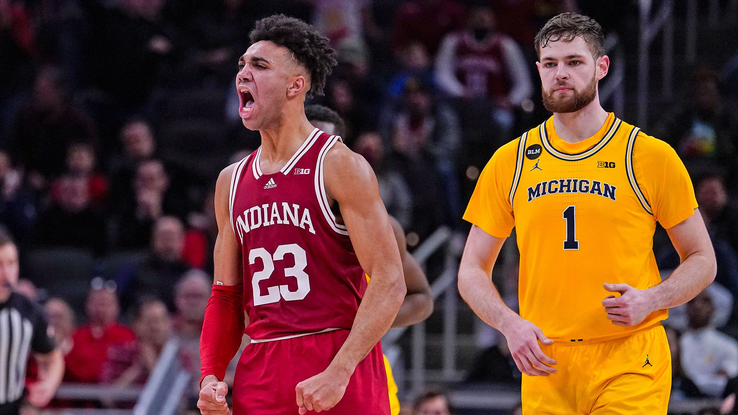 March Madness bracketology: Indiana tops Michigan in bubble clash ...