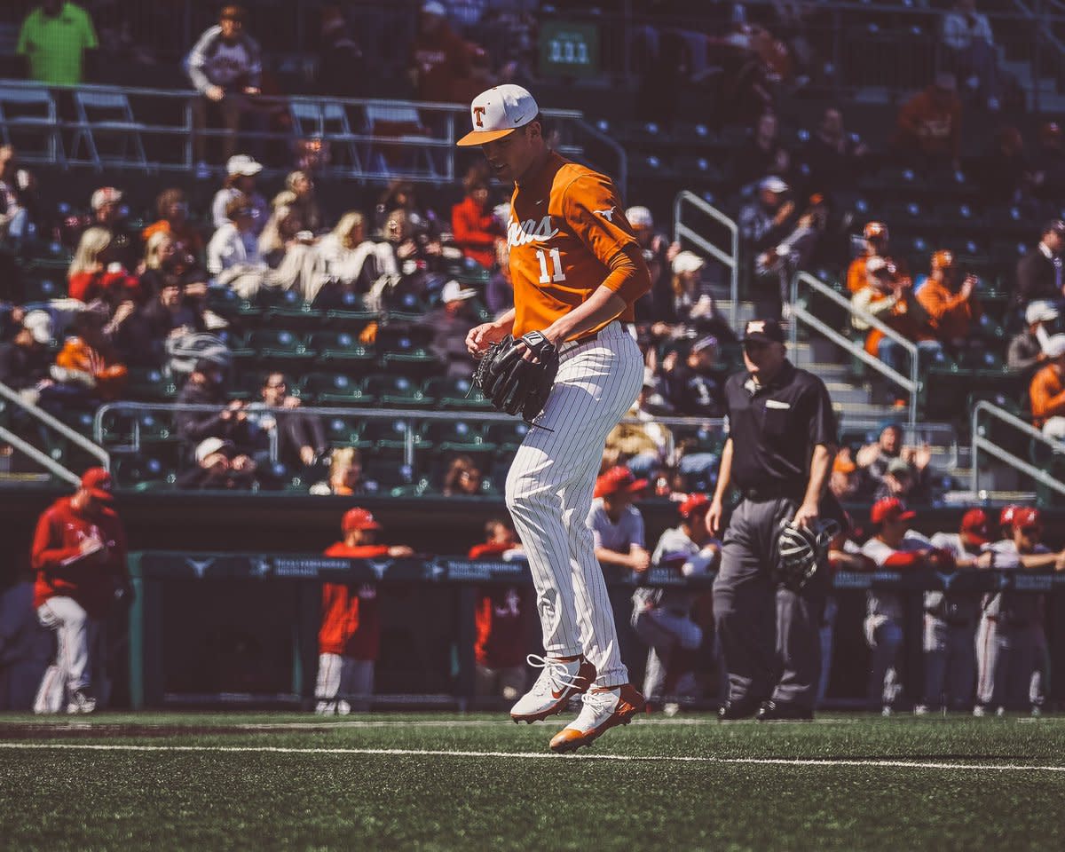 Texas Longhorns P Tanner Witt Among MLB's Top 100 2023 Draft Prospects ...