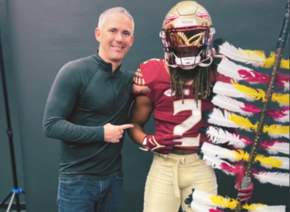 First meeting with Mike Norvell shocks 2024 DB CJ Heard - Sports ...