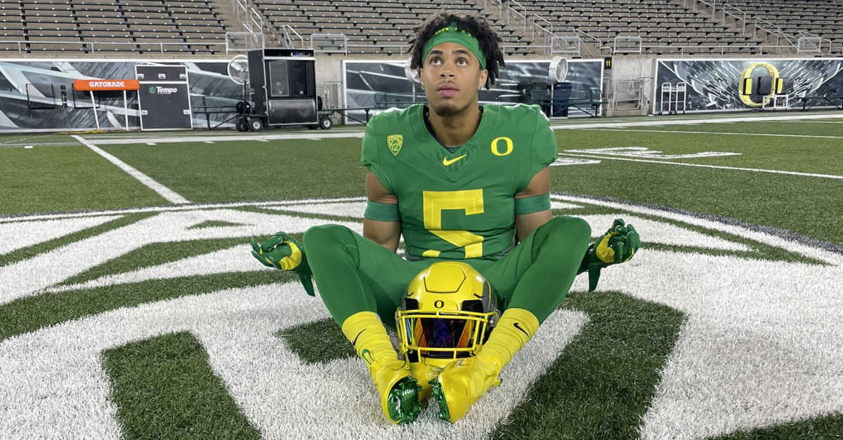 2023 Cornerback Recruit Caleb Presley Discusses Oregon Football Visit ...