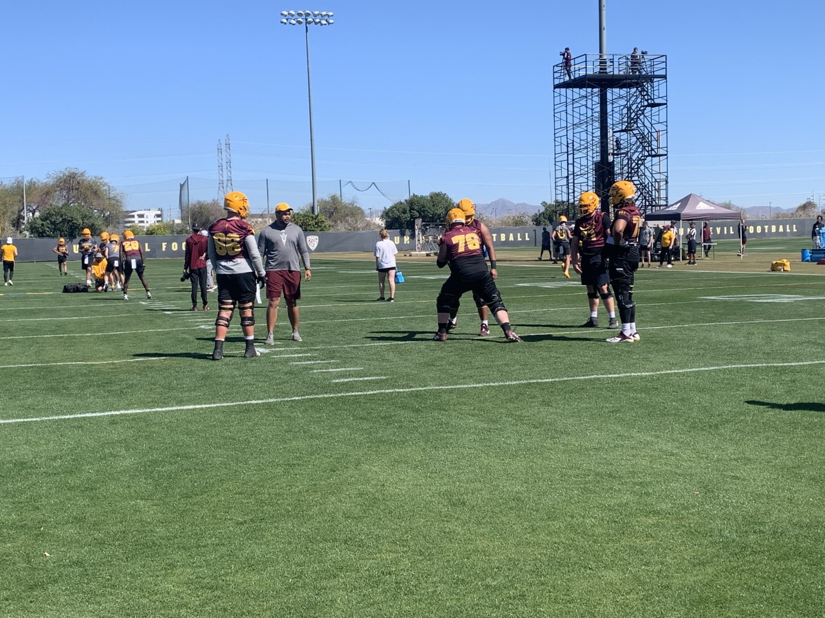 Sun Devils Energized, Excited After First Day of Spring Practice ...