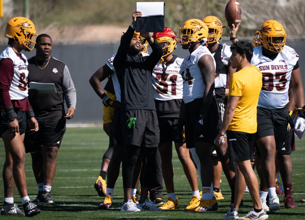 Sun Devils Spring Practice Notebook: Day 2 Involves Fun in Trenches ...