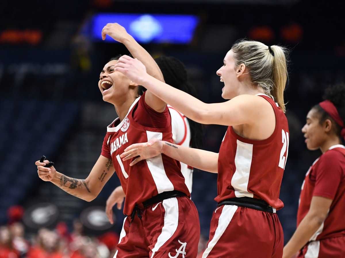 Alabama Women's Basketball Seniors Megan Abrams and Hannah Barber ...